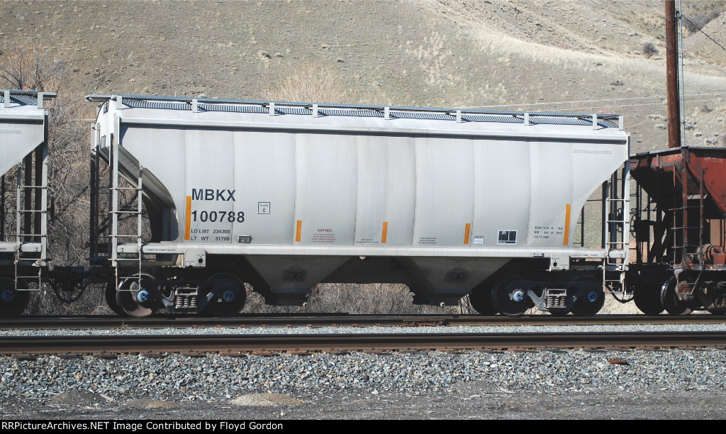 MBKX 100788 in cement service